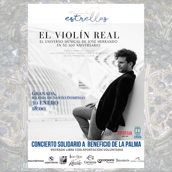 El violinista Pablo Martos ofrece un extraordinario concierto llamado ...
